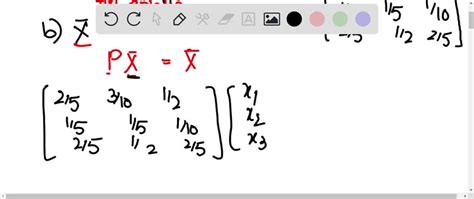 determine whether the stochastic matrix p is regular then find the