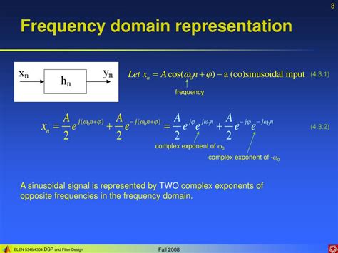 PPT Lecture Frequency Domain Representation DTFT IDTFT DFT IDFT PowerPoint Presentation