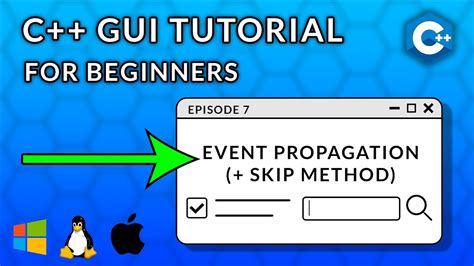 C Gui Programming For Beginners Episode 7 Event Propagation Youtube