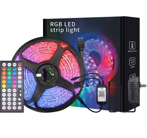 APP Control Adjustable Color RGB Smart Bluetooth LED Strip Light China RGB LED And LED Strip Light