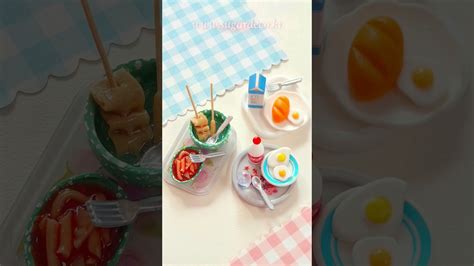 추억의 레트로 감성 가득 옛날 분식 스마트톡 🤩 젤리레진으로 만들어보세요💖 레진아트 Resinart 미니어처만들기 그립톡만들기 Fakefood