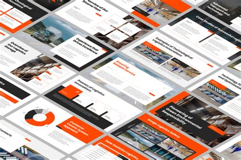 Logistic Powerpoint Presentation Incl Logistics And Transport Envato