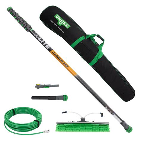Unger Nlite Carbon 24k Kit Water Fed Pole Package Wcr