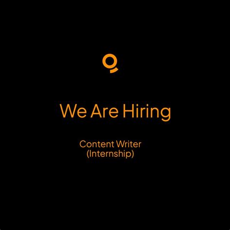 Hiring Internshipopportunity Contentwriter Intern Internship Copywriter Paidinternship