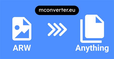 ARW Converter Online Free MConverter