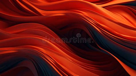 Abstract Background With Wave Like Shapes And Colors For Design Background Generative Ai Stock