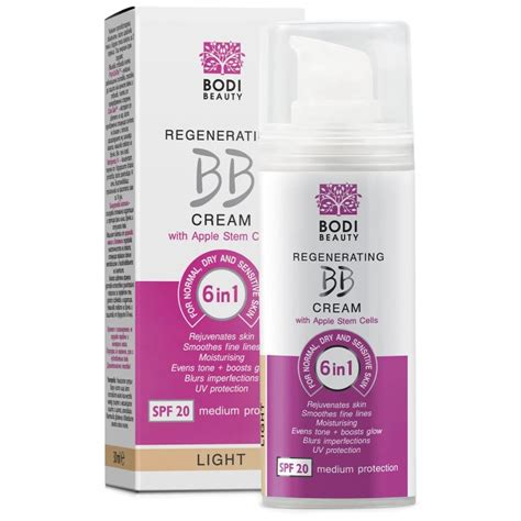 Bodi Regenerating Bb Cream Spf20 Light Brown