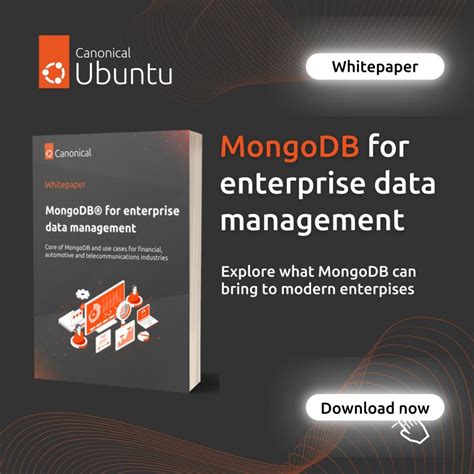 Mongodbforenterprisedatamanagementwppdf Canonical