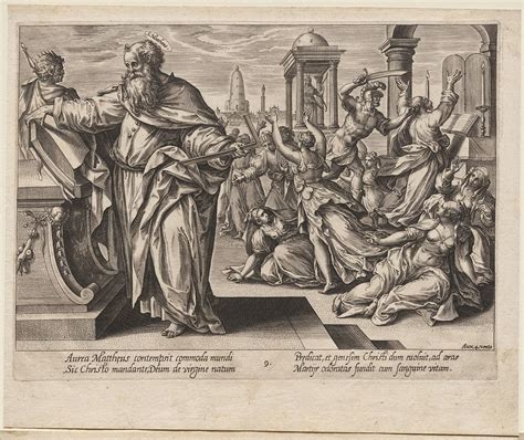 St Matthew Hendrick Goltzius Maarten Free Photo Illustration Rawpixel