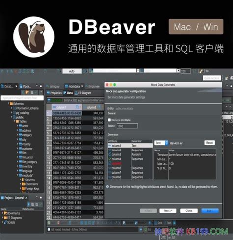 Dbeaver Community V2523 绿色版一款免费开源的数据库管理软件 Kb199com