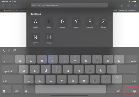 Why Doesn T The Floating Keyboard Have This Feature R Ipad