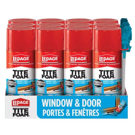 Lepage Tite Foam Window And Door Spray Foam Insulation Sealant Interior