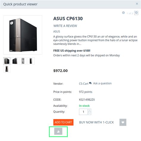 How To Enable Feature Comparison — Cs Cart 418x Documentation