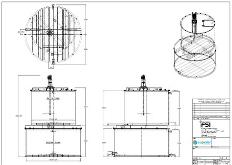 Mixing And Dosing Tanks Fabrication Fsi Engineering
