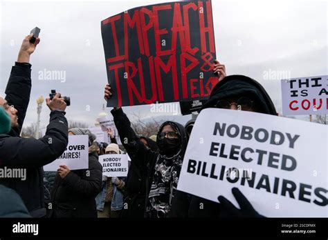 File People Protest Against Elon Musk Outside The U S Department Of