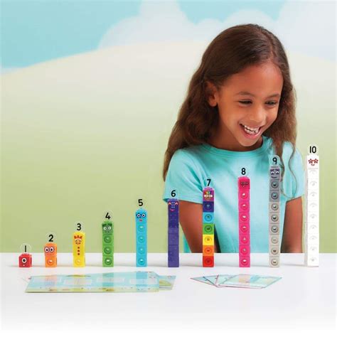 Numberblocks 1 10 Mathlink Cubes Activity Set Brightminds Uk