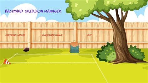 Backyard Gridiron Manager V007 Introduces Passing And Interceptions Rlove2d Backyard Gridiron Manager V007 Introduces Passing And Interceptions Rlove2d