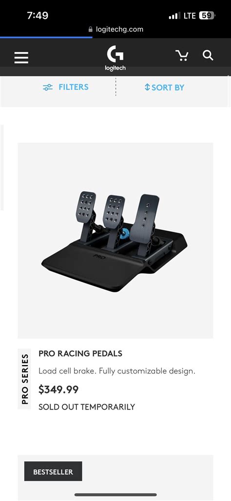 Pro Racing Pedals G923 Compatibility R Logitechg