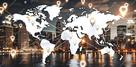 ai algorithm and travel map concept for optimized travel routes