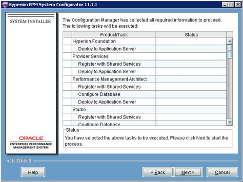 安装并配置 Epm System 111100