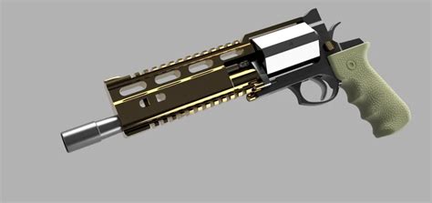 Russian Rsh 12 Assault Revolver Escape From Tarkov Free 3d Print