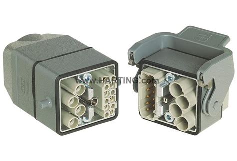 Han Modular Twin Panel Feed Through Harting Technology Group