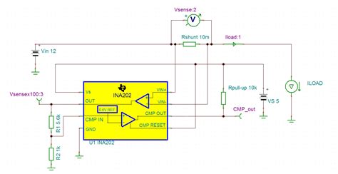 Ina202 Tina Ti Simulation Comparator Output Is Always High Amplifiers Forum Amplifiers Ti