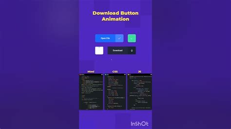 Download Button Animation Coding Frontendcourse Webdesign Python