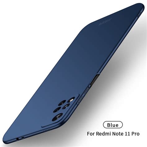 For Xiaomi Redmi Note 11 Pro 5g Note 11 Pro 5g Mofi Frosted Pc Ultra