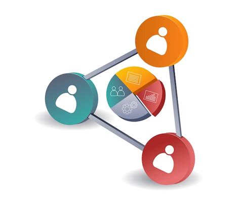 Premium Vector Analyzing Personal Networks For Business