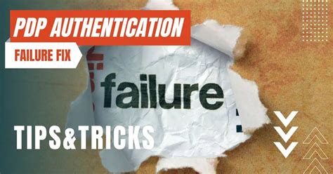 How To Fix Pdp Authentication Failure How To Fix Pdp Authentication Failure