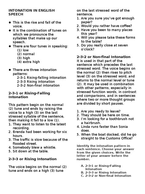 Rising And Falling Intonation Philippin News Collections Rising And Falling Intonation Philippin News Collections