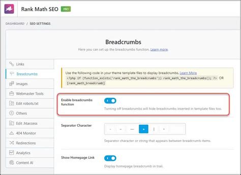 how to add breadcrumbs in generatepress theme