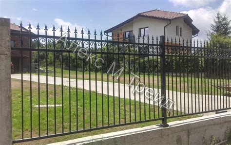 Метални огради и огради от ковано желязо Ковано желязо