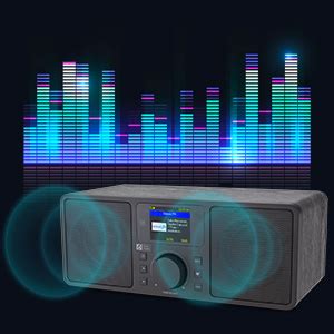 Amazon.com: Ocean Digital FM Wi-Fi Internet Radio WR-230SF Alarm Clock ...
