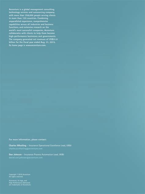 Accenture Robotic Process Automation Pdf Automation Computer Vision