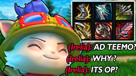 Ad Teemo Making Irelia Fan Lose His Mind Youtube