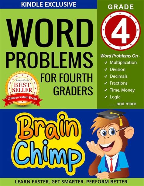 Fourth Grade Math Word Problems Money