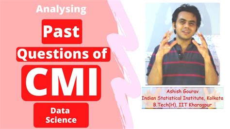 cmi m sc data science previous year question paper analysis part 1