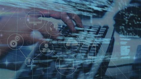 Animation Of Data Processing And Digital Brain Over Caucasian Businessman And Computer Wires