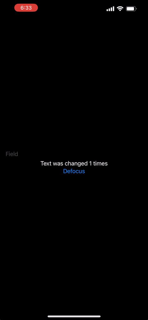 Ios How Do I Execute Code Only When The Text Changes In A TextField