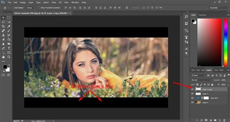 How To Add Cinematic Effect In Photoshop