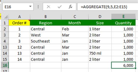 Remove Hidden Rows In Calculation Using Aggregate Insights Training