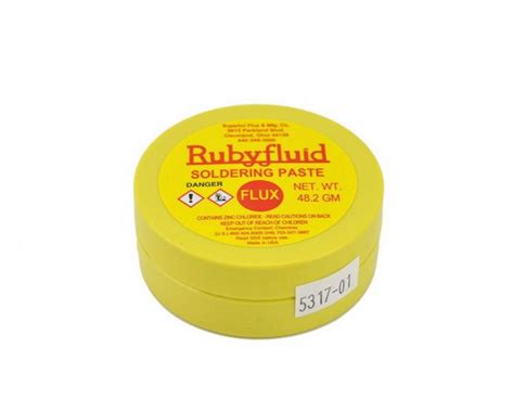 Rubyfluid Flux 2 Oz Paste Solderusa
