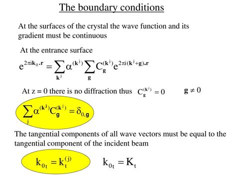 Ppt Two Beam Dynamical Electron Diffraction Powerpoint Presentation Free Download Id5060499