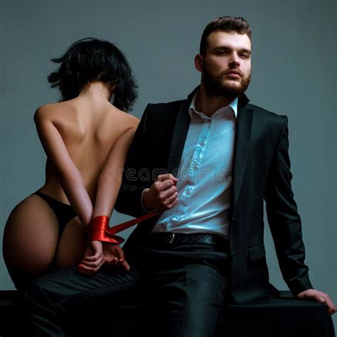 Sensual Couple Kisscouple In Love Romantic And Love Intimate