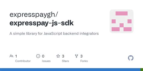 GitHub Expresspaygh Expresspay Js Sdk A Simple Library For JavaScript Backend Integrators