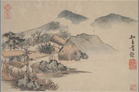 山水图 02 石涛 清代 国画 历代国画艺术长廊