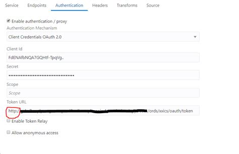Ords Oauth With Client Credentials Not Working In Vbcs But Same Works