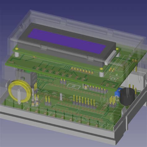 Dowbload Freecad Pcb Import Pcb To Freecad Xtronic
